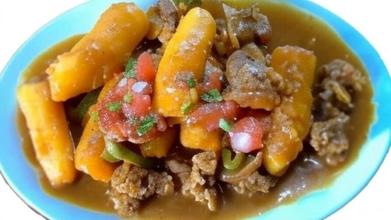 Ndizi Nyama: Savory Plantain and Beef Stew Recipe