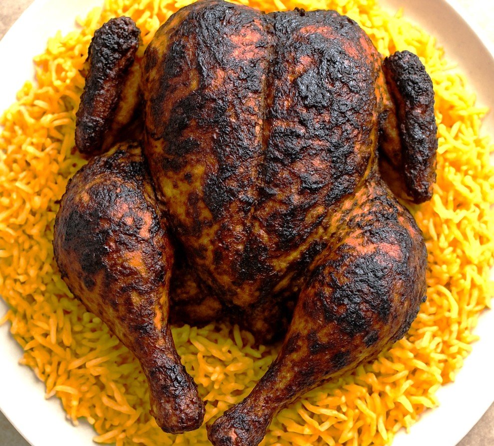 Saudi Dajaj Mashwi Recipe: Grilled Chicken Delight