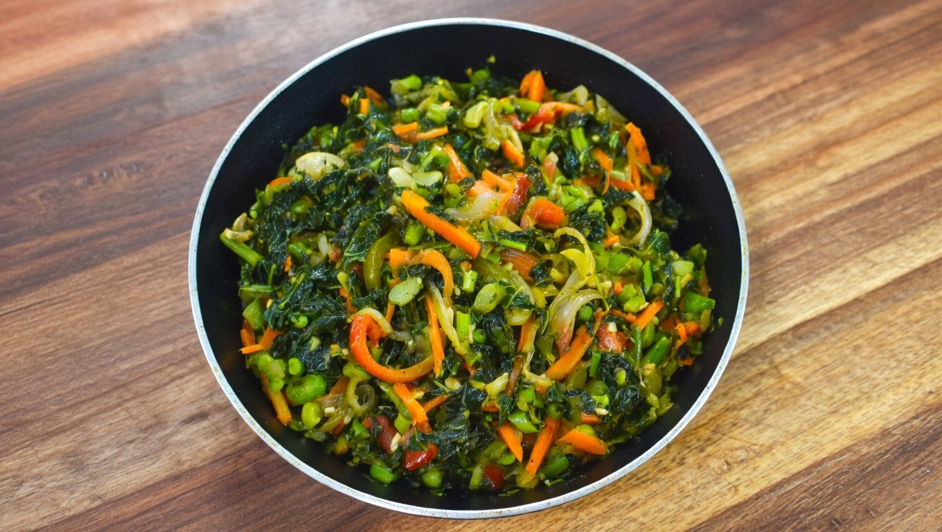 Jamaican Callaloo Recipe : Simple Steamed Greens Dish